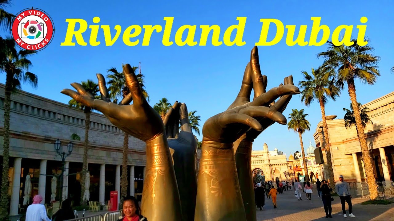 Riverland Dubai Parks And Resorts || Europe In Dubai || Dino Prade In ...