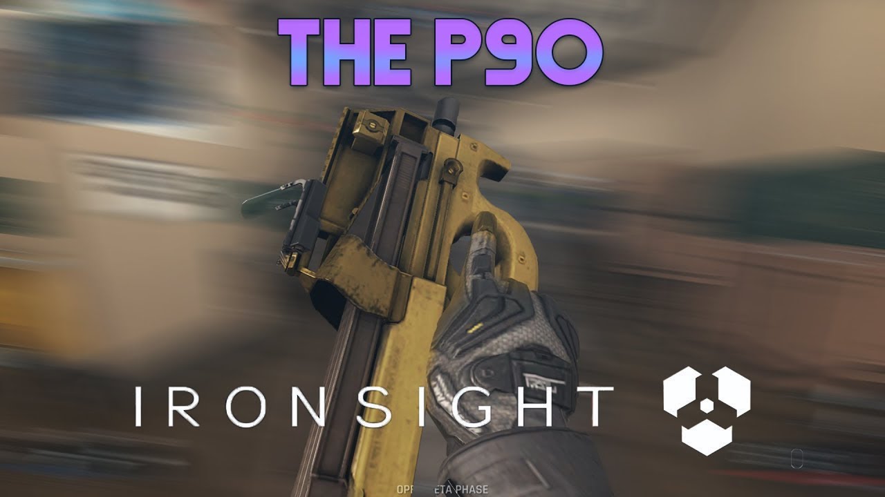 Iron Sight The P90 Is Amazing! - YouTube