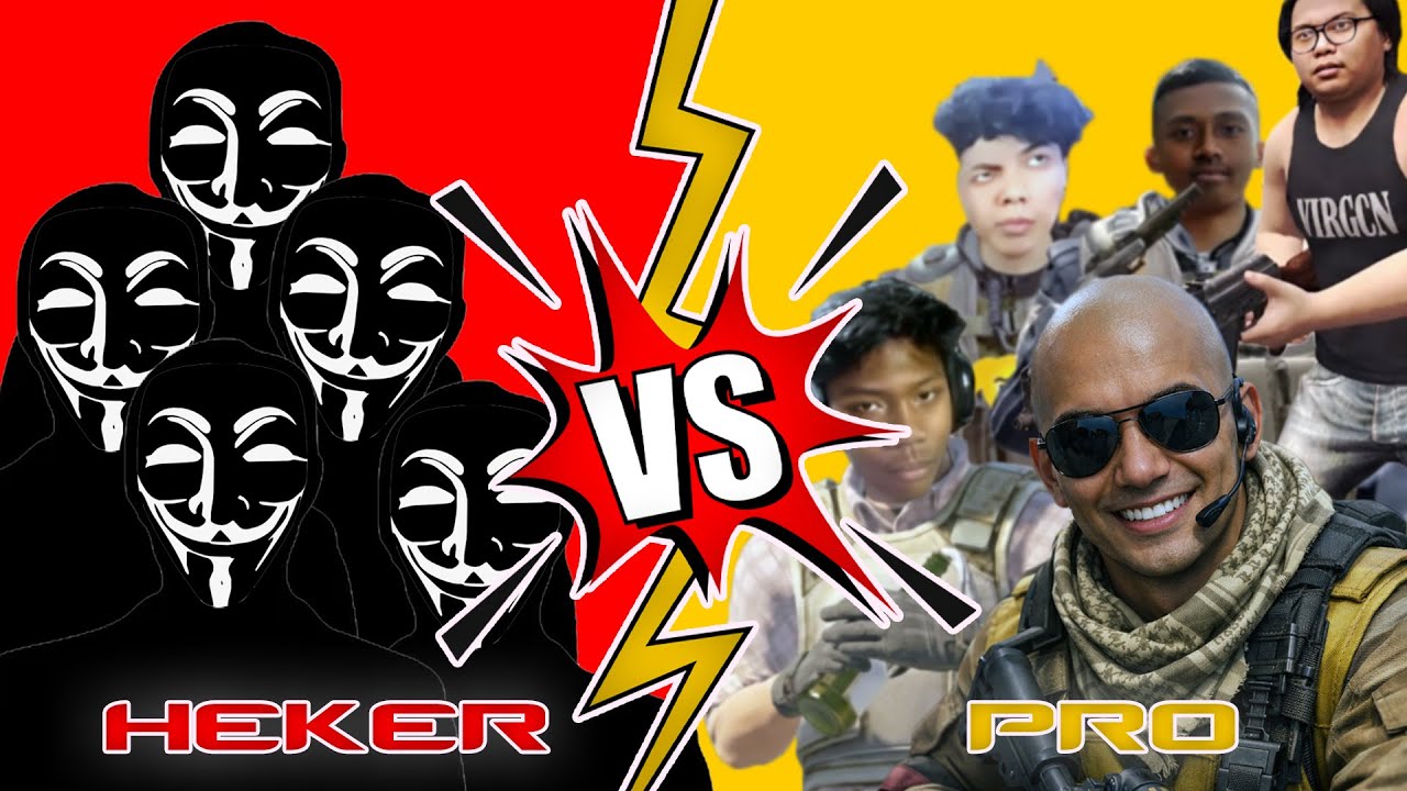 HEKER VS PRO SIAPA YANG MENANG? - COUNTER STRIKE 2 - YouTube