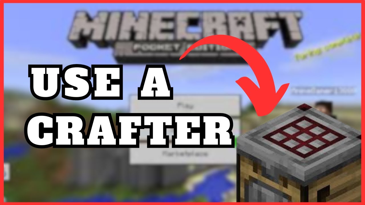 How To Use a Crafter in Minecraft | Full Guide - YouTube