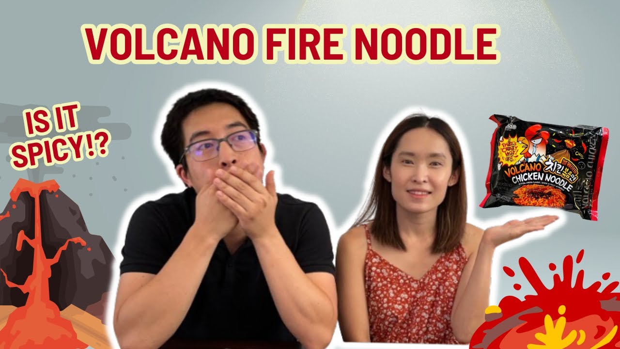 Volcano Ramen Challenge - YouTube