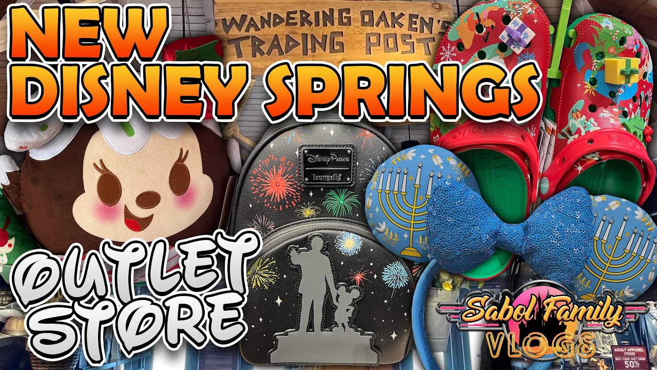 NEW Walt Disney World Outlet Shopping | Now Open At Disney Springs ...