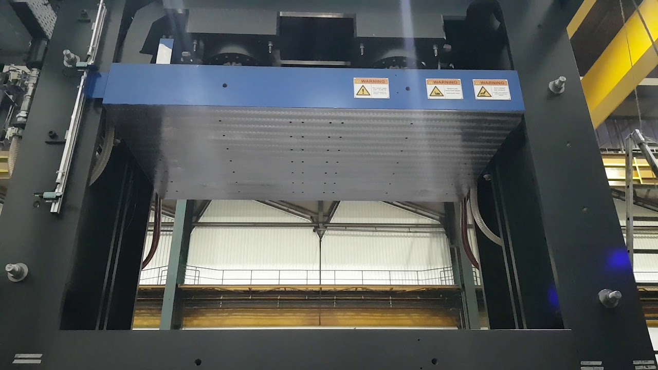 Siempelkamp Composites Press System - YouTube