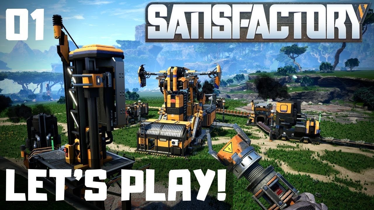 SATISFACTORY - Dieser schöne Planet muss industrialisiert werden ☢️ ...