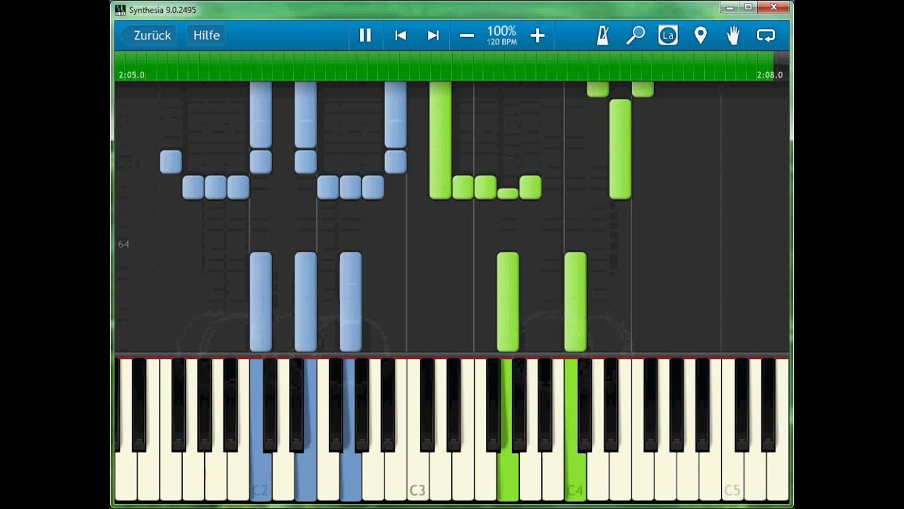July | calendar in music | Synthesia - YouTube