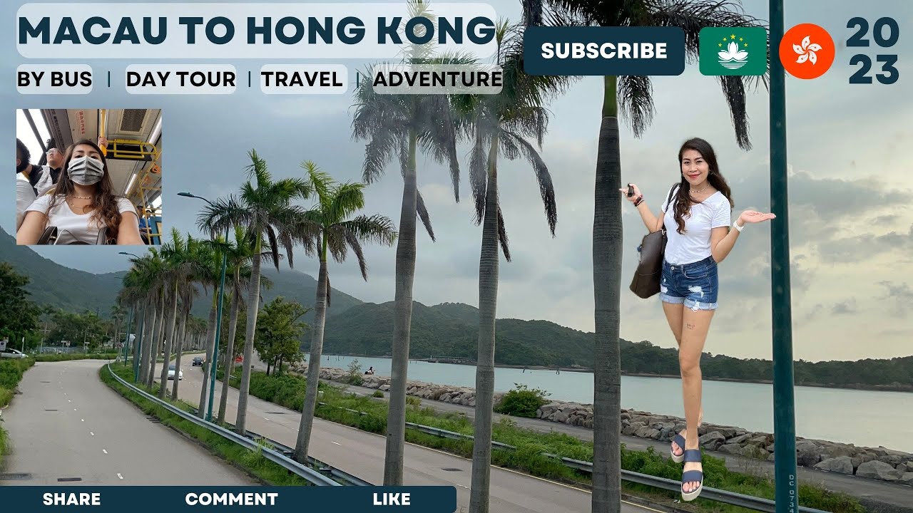 Macau to Hong Kong | Bus Trip | MRT | Train | Tsim Sha Tsui | Filipina ...