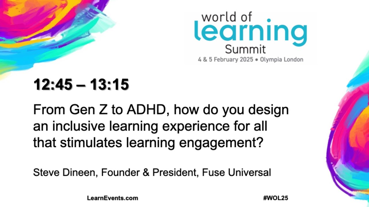 From Gen Z to ADHD - how do you design an inclusive learning experience ...