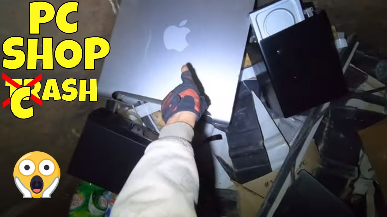 Apple G5 - Dumpster Diving the Computer Shop - YouTube