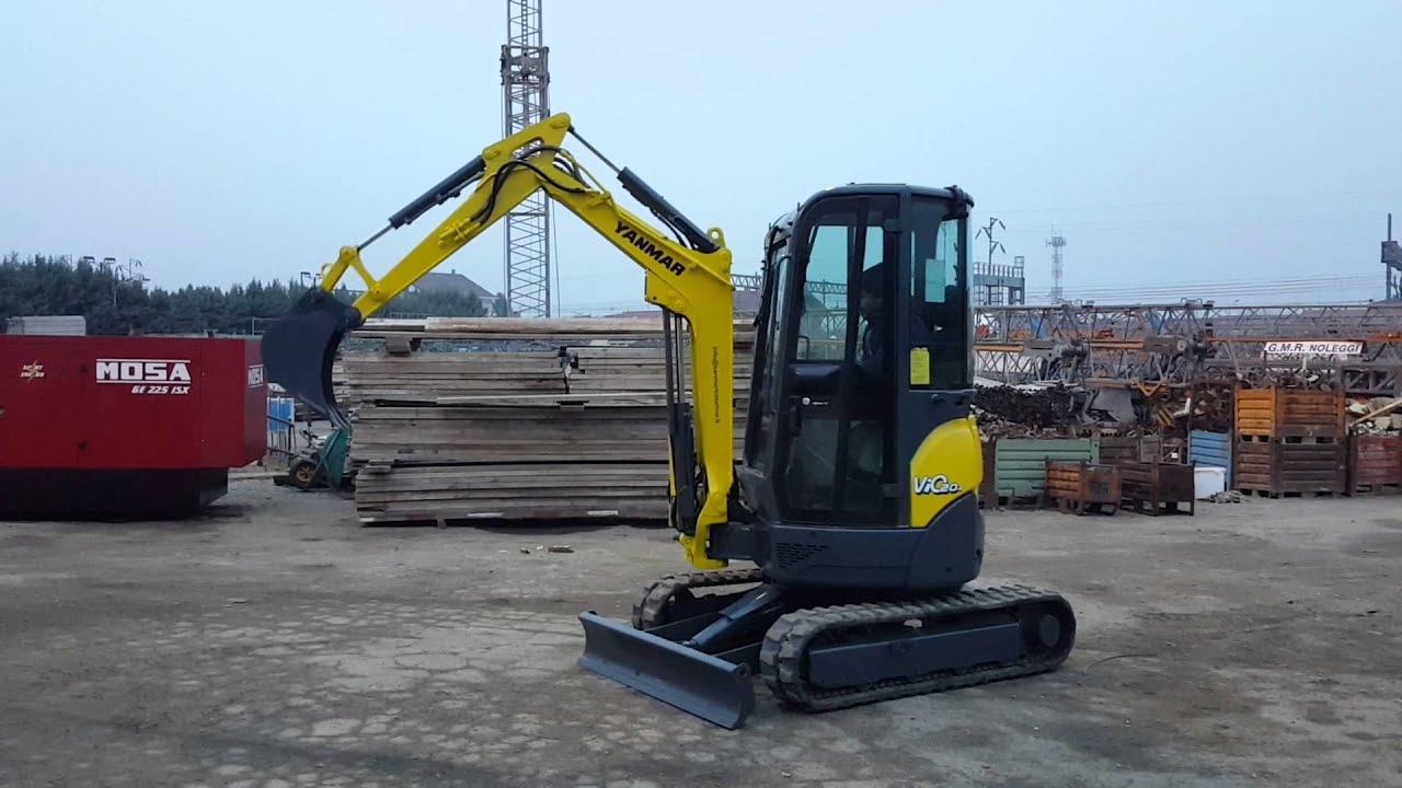 YANMAR VIO 20 3 - YouTube