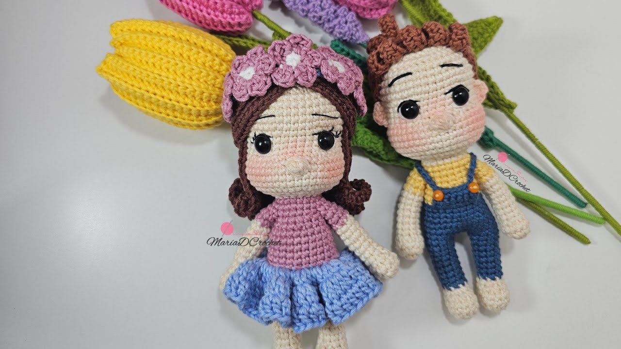 ¿Cómo tejer un amigurumi niño?- Ricardo Tutorial paso a paso fácil de tejer - Cuerpo base ...