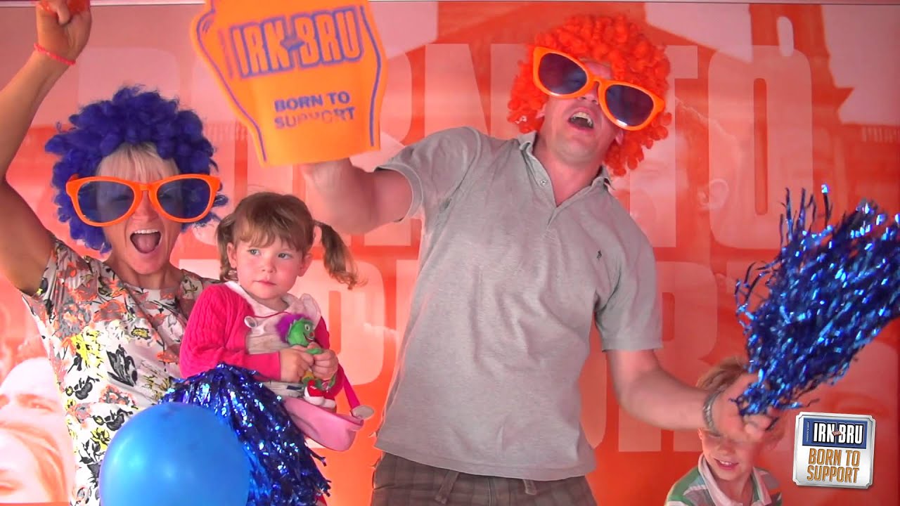 Claire, Steve, Innis and Charlotte born to support - YouTube