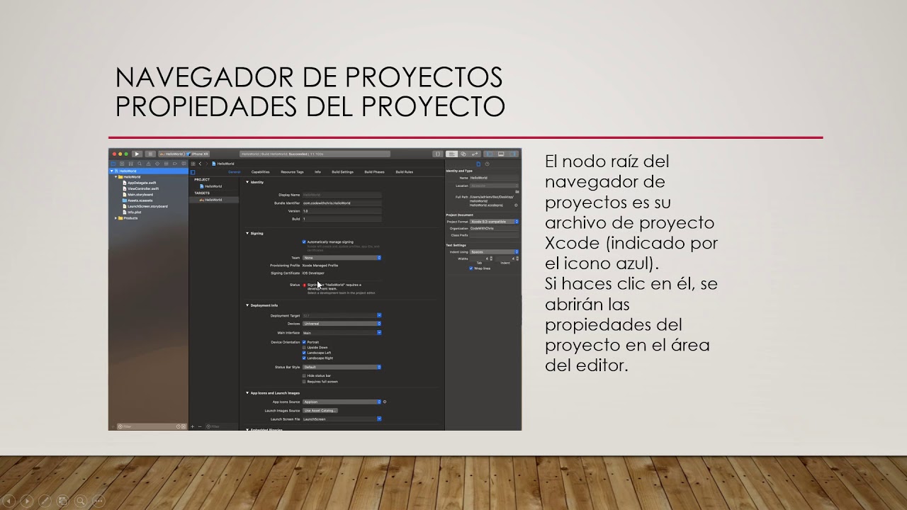 Entorno De Desarrollo Xcode Youtube