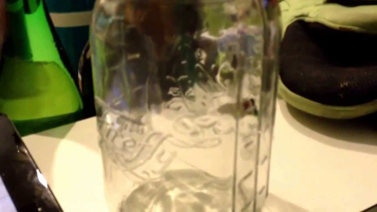 Electronic firefly in a jar. Spy technology made into decoration. - YouTube
