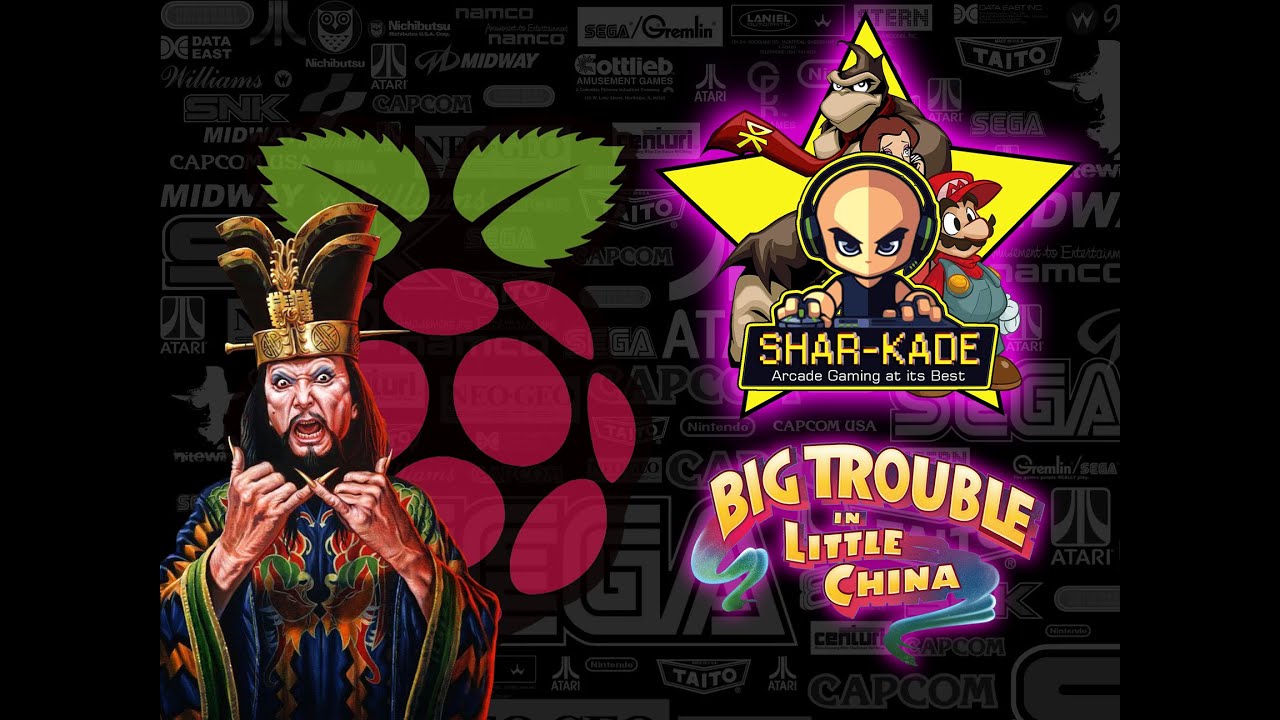 "Master Class Arcade Build" Big Trouble In Little China Custom Bartop ...