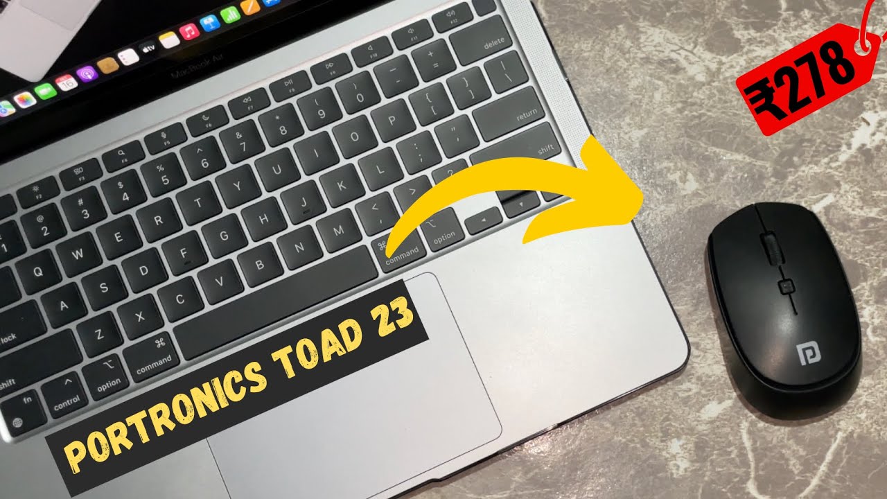 Portronics TOAD 23 POR 1610 | Wireless Optical Mouse | Unboxing ...
