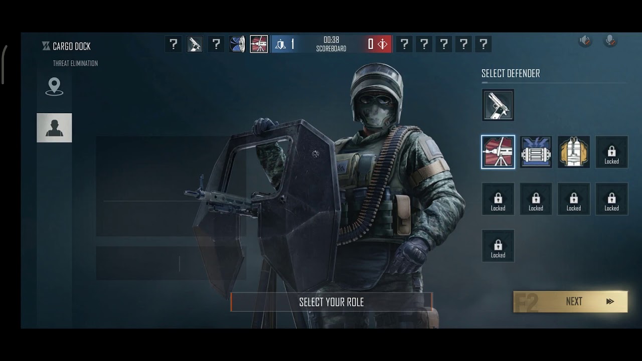 Area F2 Gameplay mobile game of rainbow six siege - YouTube