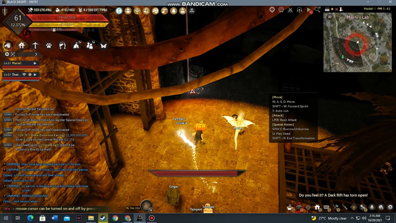 Marni's Lab ~ Cave part 1 find box --- Halloween Event BDO - YouTube