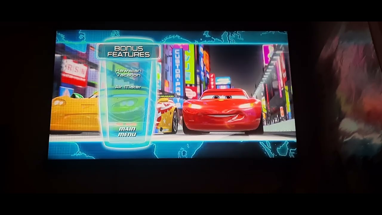 Cars 2 2011 UK DVD Menu Walkthrough - YouTube