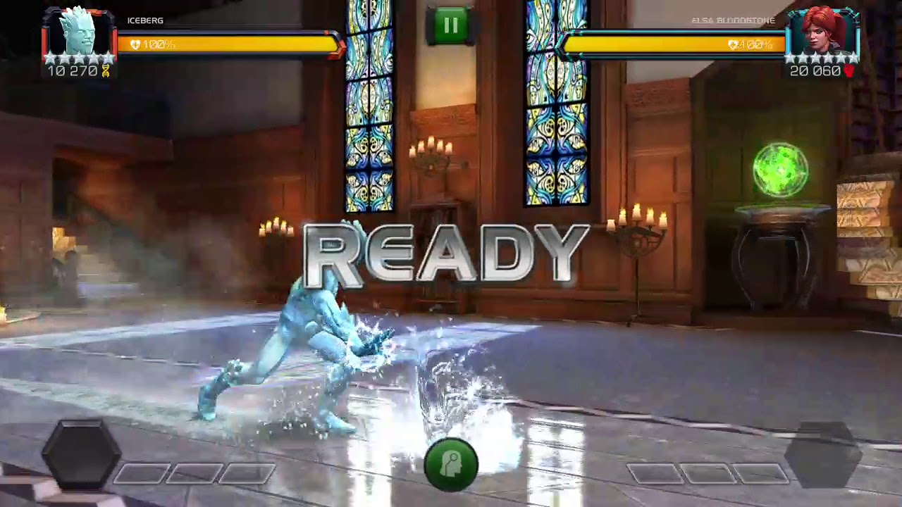EVENT QUEST 1-SHOT ICEMAN VS ELSA BLOODSTONE - YouTube