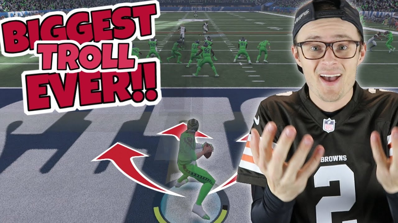 THIS IS THE WORST TROLL THAT I'VE EVER FACED... Madden 18 Packed Out ...