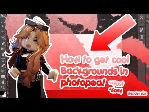 How to get advanced gfx backgrounds *EASY *FAST photopea - YouTube