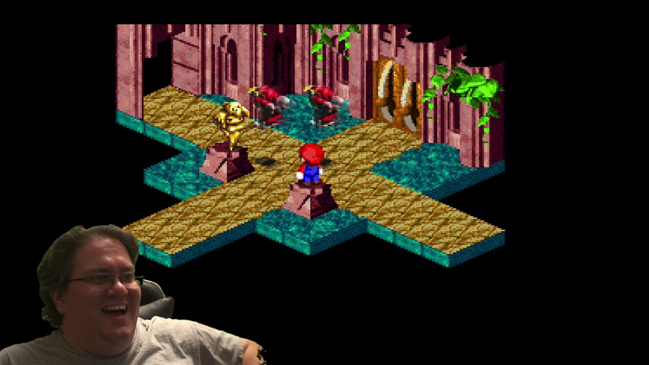 One Of The Larger Dungeons, Super Mario RPG Game Play - YouTube