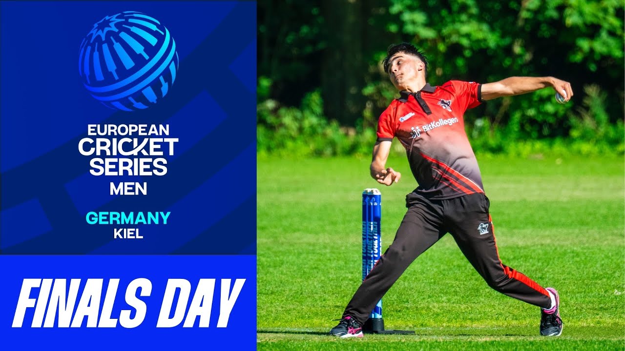 🔴 ECS Germany, Kiel, 2025 | Finals Day | 22 Aug 2025 | T10 Live Cricket ...
