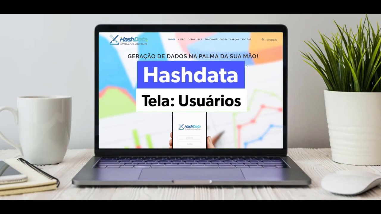 Como criar usuários no Hashdata? - YouTube