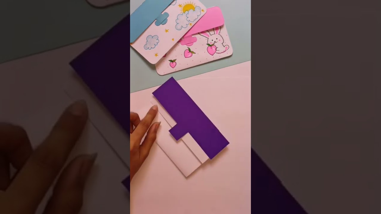 How to make Mini File Folder / Diy Paper Craft Ideas/diy mini file ...