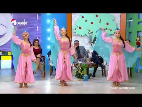 ''Azeri Incileri ''reqs ansambilinin ifasinda''Bagdad'' reqsi Xoreoqraf Samira Musaim1