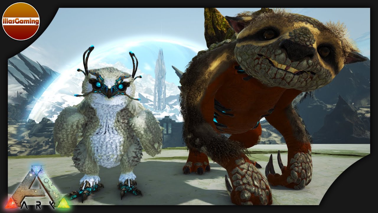 Κάνουμε tame Snow Owl και Gacha. ARK Cluster E33 - YouTube