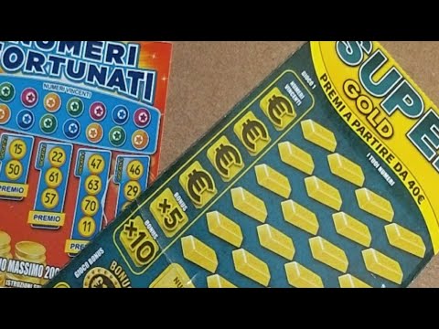 SUPER GOLD & Numeri Fortunati ( prima volta ) vediamo amici...! 😄 - YouTube