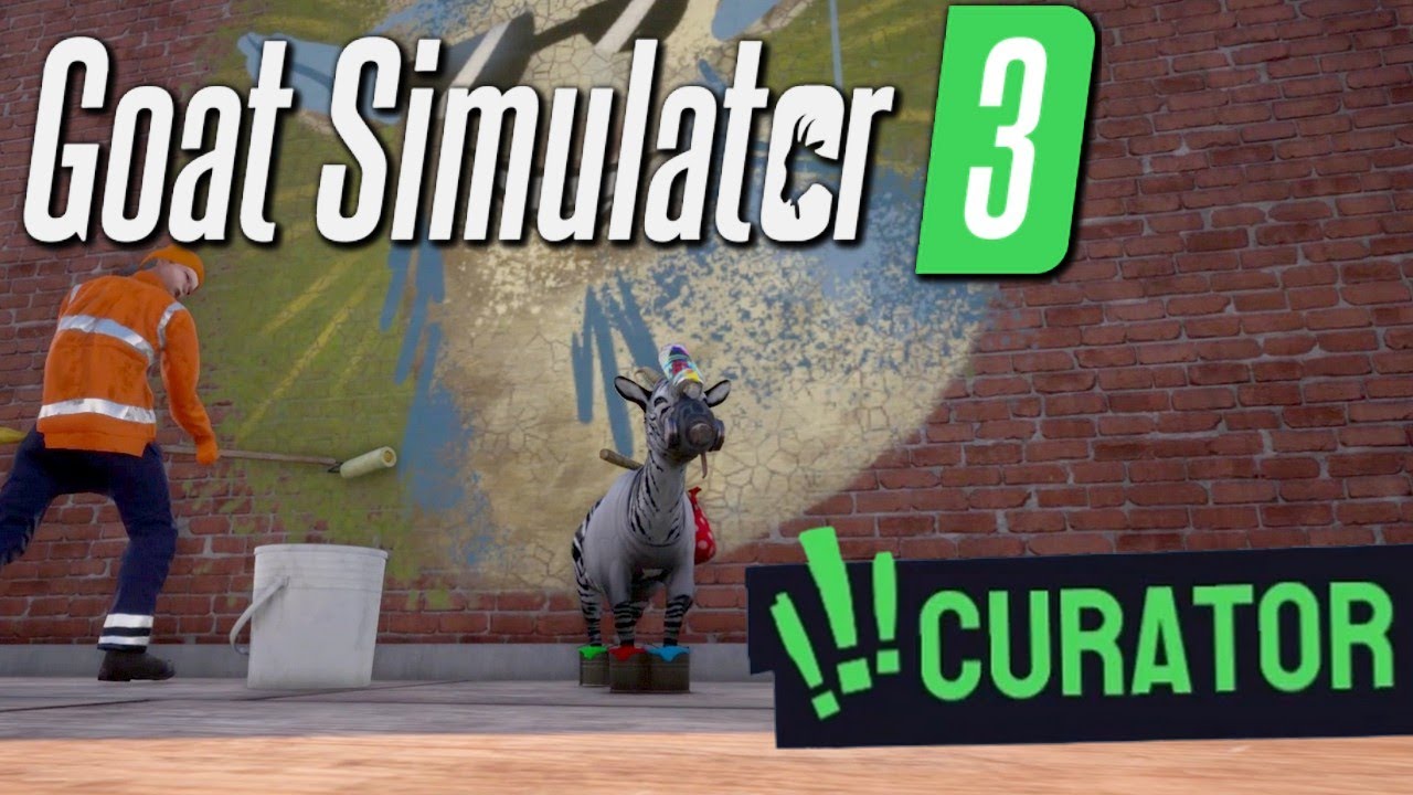 "Goat Simulator 3" - Curator Quest Guide (Full Event Walkthrough) - YouTube