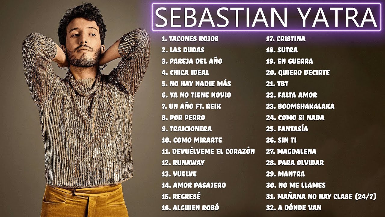 Sebastián Yatra Éxitos 2022 Mix - Sebastian Yatra Mejores Canciones ...