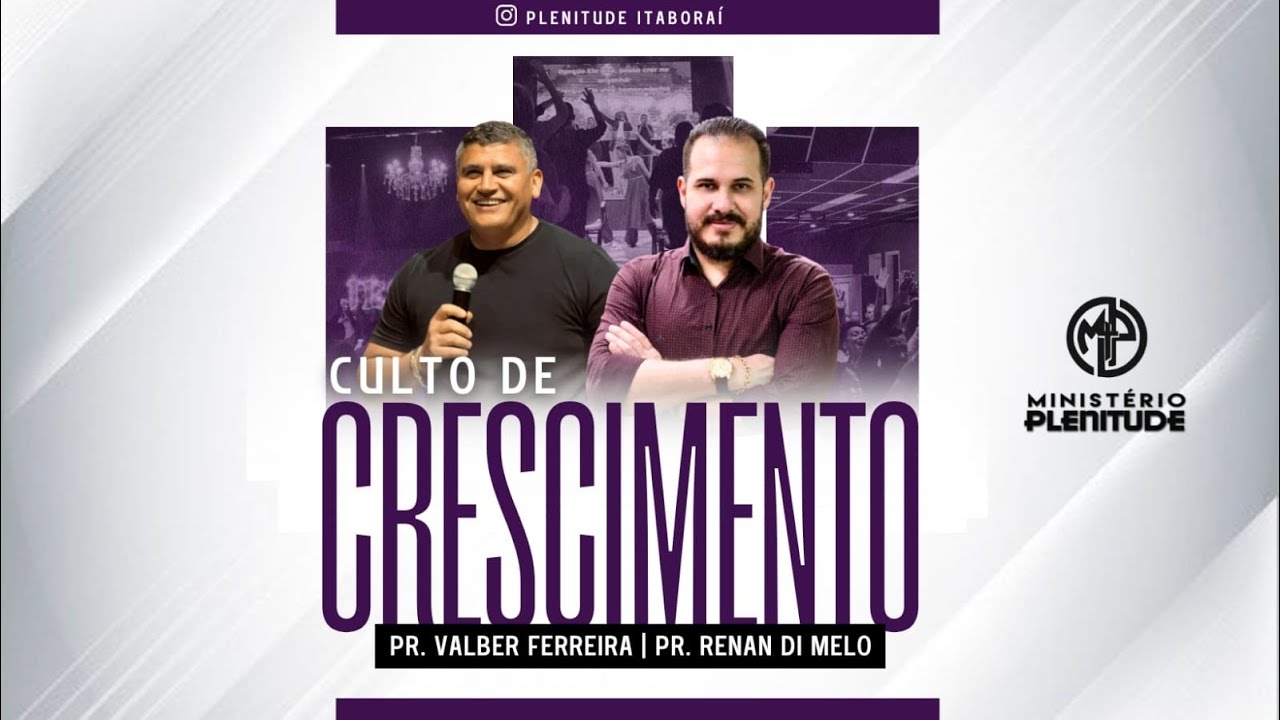 CULTO DO CRESCIMENTO - PR. RENAN DI MELLO ( 16-04-24 ) - YouTube