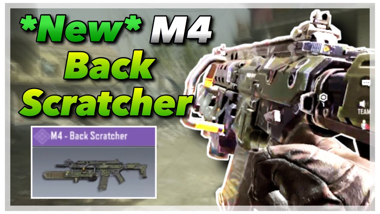 *New* M4 Backscratcher — Battle Pass Skin — Call of Duty Mobile - YouTube