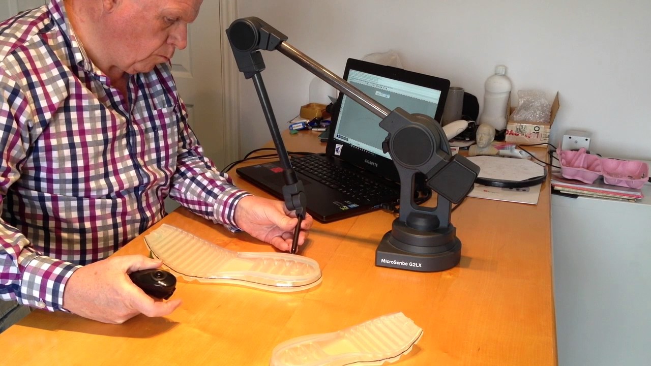 MicroScribe Digitising Arm - YouTube