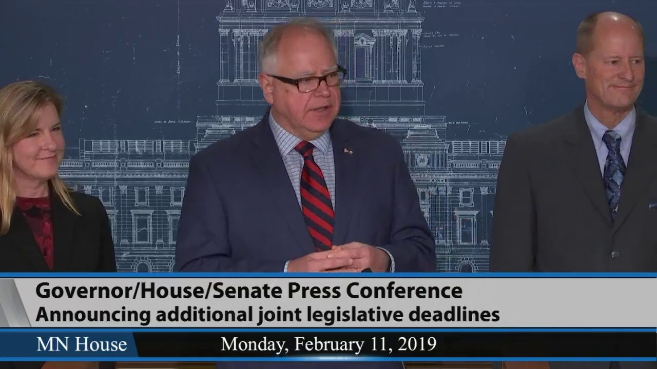 Governor/House/Senate Press Conference 2/11/19 - YouTube