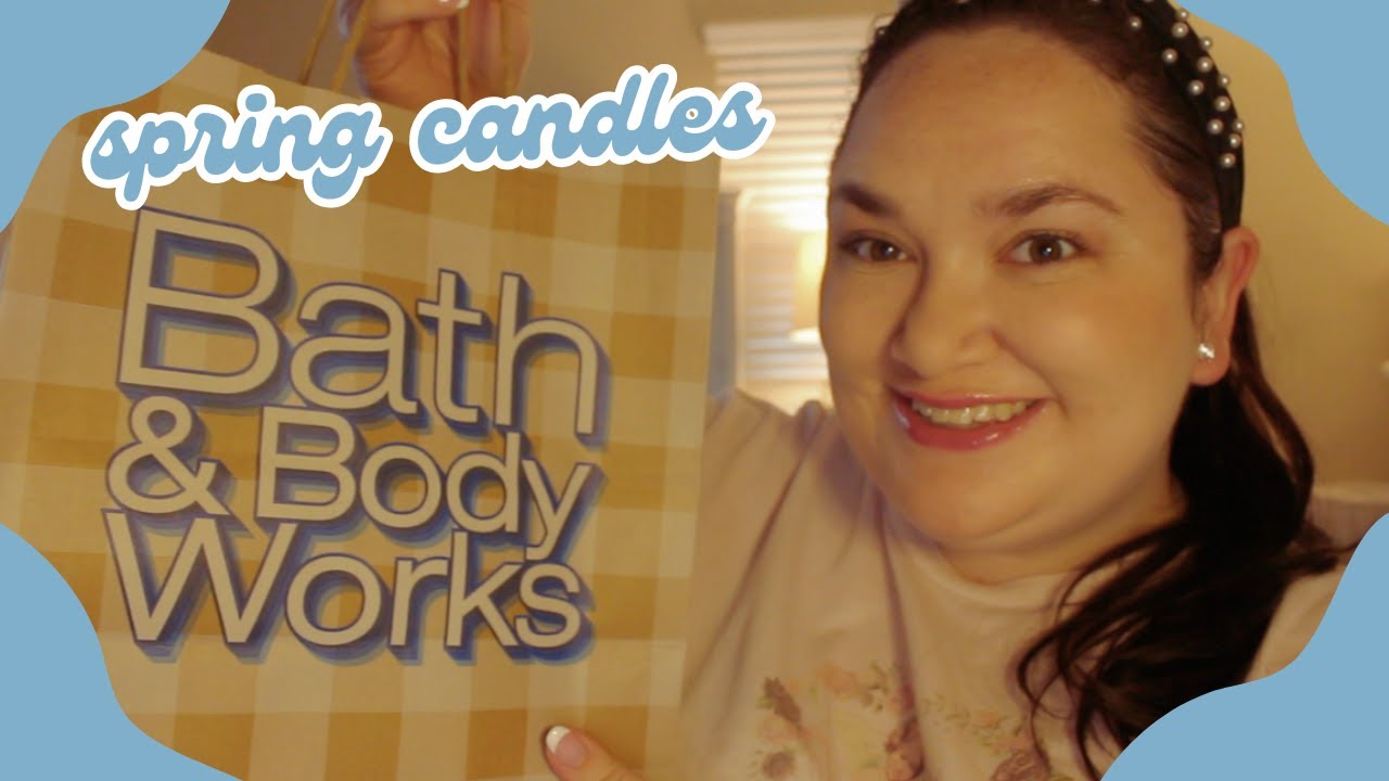 Quick Spring Candle Haul | Bath & Body Works 💙 - YouTube