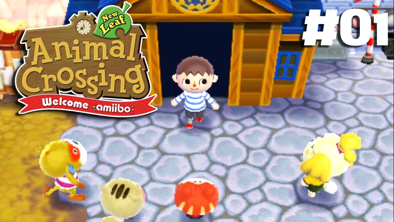 ANIMAL CROSSING NEW LEAF WELCOME AMIIBO - Mi llegada a miami #01 - YouTube