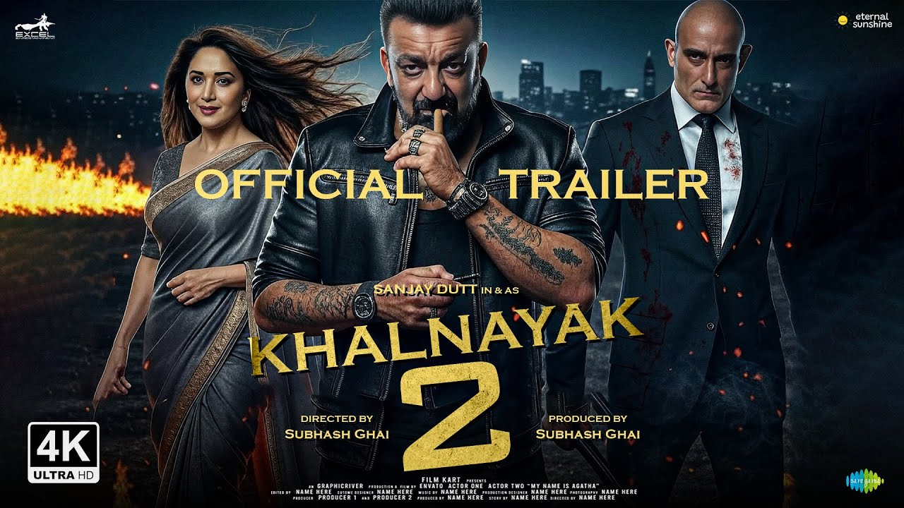 Khalnayak 2 - Official Trailer | Sanjay Dutt, Madhuri Dixit, Akshaye ...
