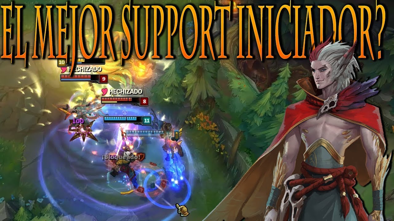 PEDAZO DE SUPPORT INICIADOR |Rakan support S7|Runas Maestrias y Build ...