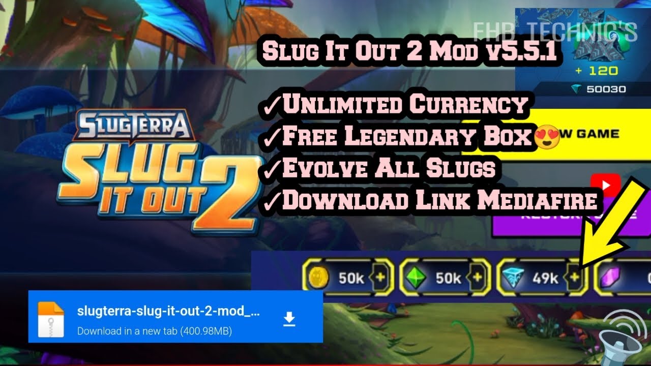 Slug It Out 2 MOD v5.5.1 | Get Unlimited Currency | Upgrade All ...