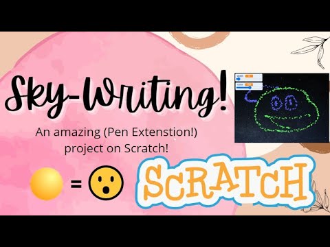 I tried making the Scratch Skywriting project! || Use magic sprays to ...