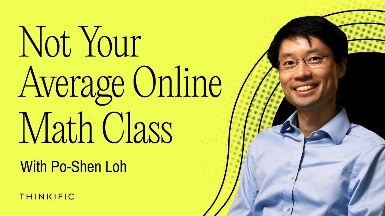 Po-Shen Loh is Teaching Students Online to Think Beyond Formulas - YouTube