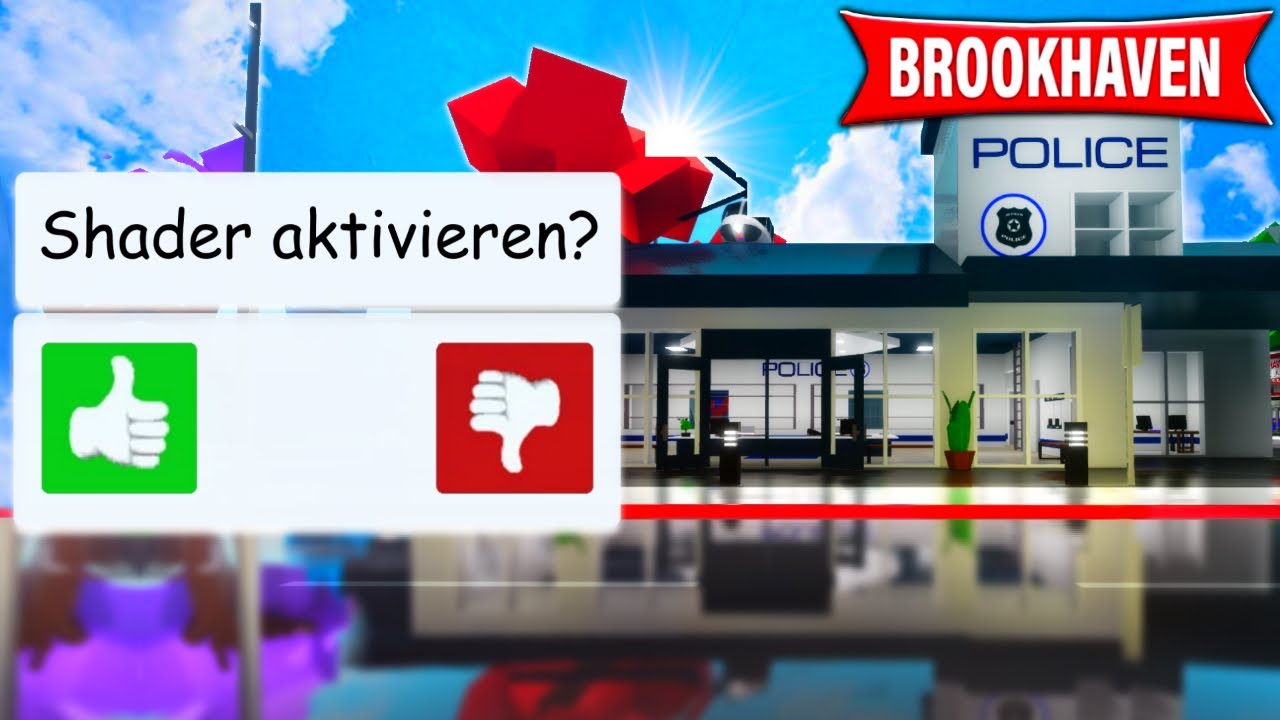 Dieser REALISTISCHE SHADER wird dich SCHOCKIEREN! 😱 (Roblox Brookhaven ...