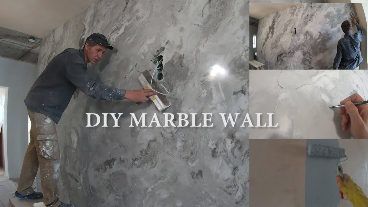 DIY Marble Wall: From Bare Wall to Luxury Finish (Pro Tutorial) - YouTube