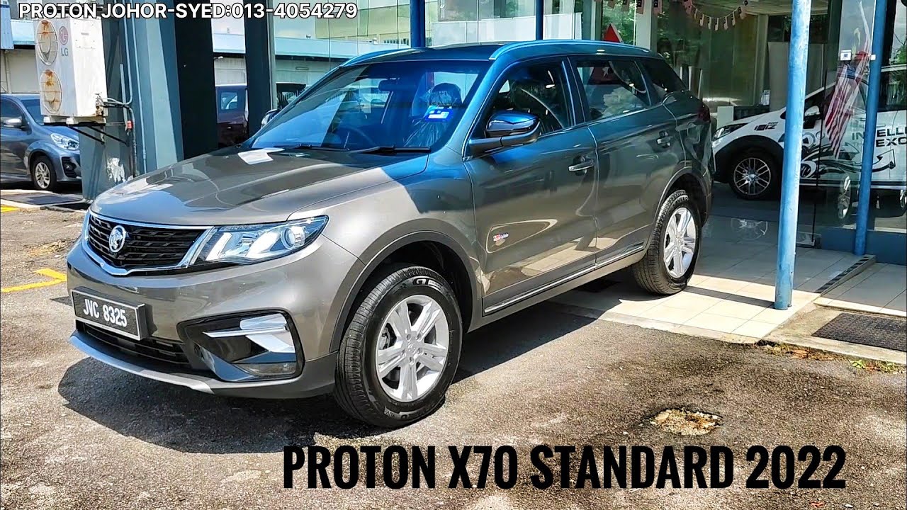 PROTON X70 STANDARD 1.5 TURBO JET GREY - YouTube