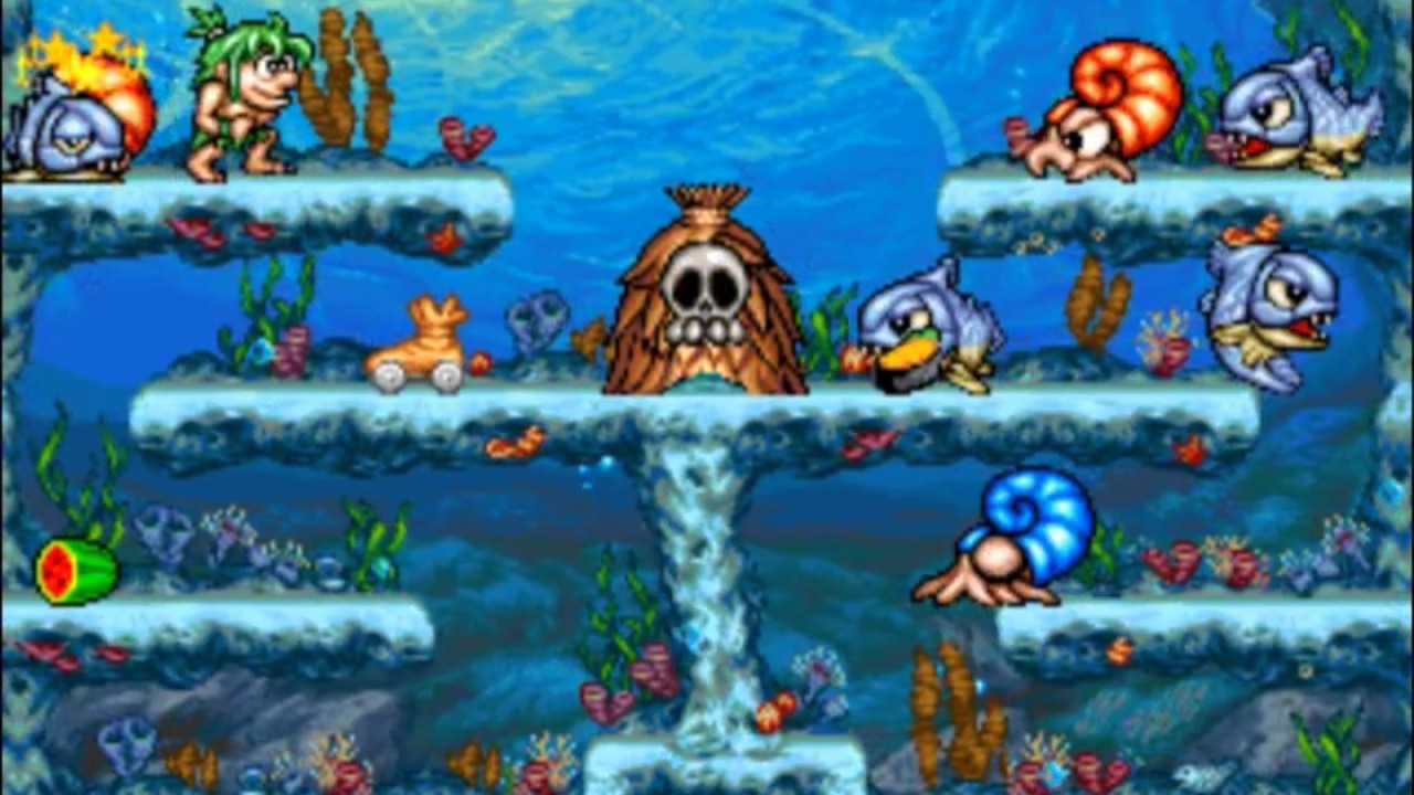 Joe & Mac Returns ARCADE (Very Hard Difficulty) - Real-Time Playthrough ...