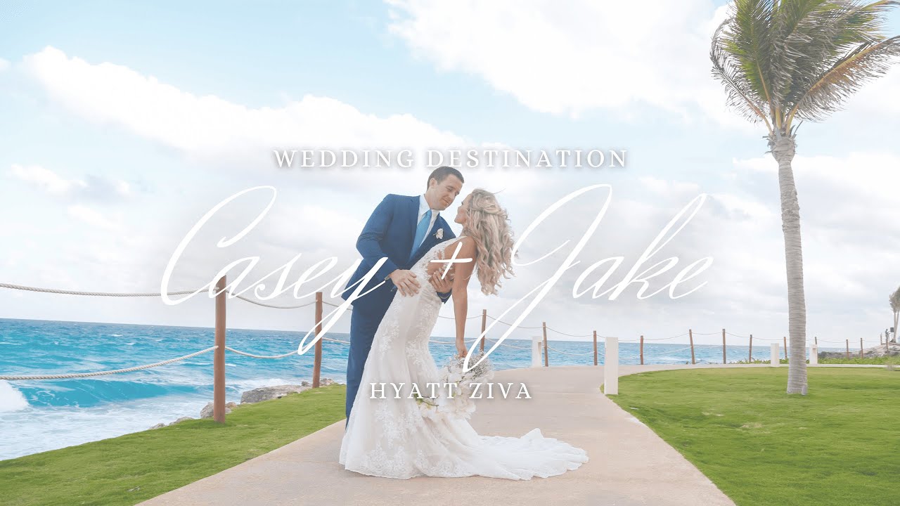 SEA OF LOVE: CANCUN PARADISE WEDDING [CASEY + JACK WEDDING, 2018] - YouTube